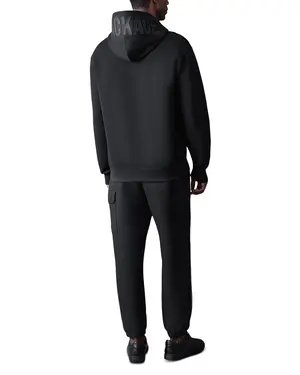 Mackage Double-face Jersey Logo Hoodie - Black