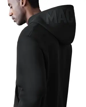 Mackage Double-face Jersey Logo Hoodie - Black