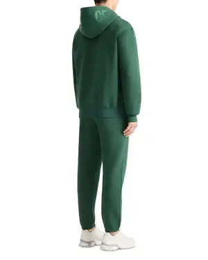 Mackage Double-face Jersey Logo Hoodie - Evergreen