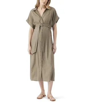 Ripe Maternity Shirt Dress Day Dresses