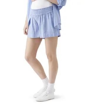 RIPE MATERNITY Stripe Short