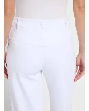 Lyssé Willa Scallop Studded High Rise Crop Jeans