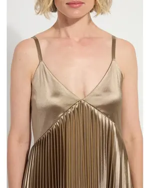 Lyssé Lauren Pleated Midi Dress
