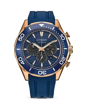 Citizen Eco-Drive Endeavor Chronograph 43mm Blue
