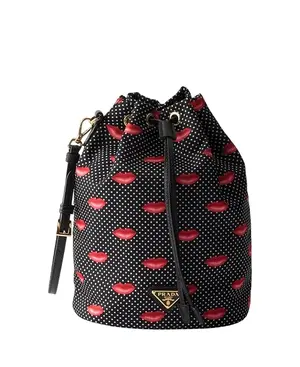 Prada Printed Bucket Bags