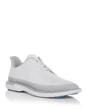 G/fore Gallivan Tuxedo Stripe Sneakers - Snow/nimbus