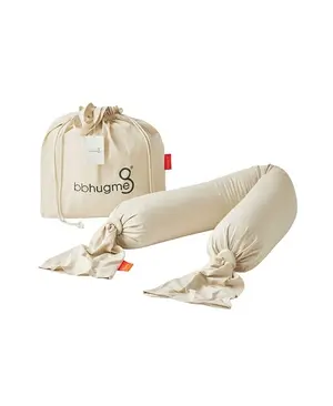 BBHUGME Pregnancy Pillow - Soft White