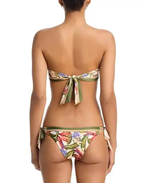 Farm Rio Strelitzia Cropped Bikini Top