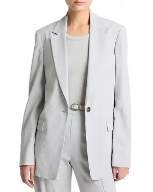 Vince Single-breasted Blazer - Bay Mist
