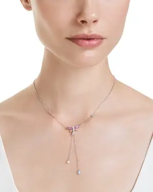 SWAROVSKI Ariana Grande X Crystal Dragonfly Lariat Necklace - Multicolored