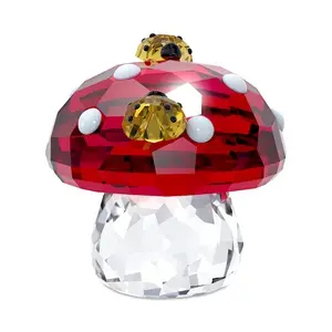 SWAROVSKI Idyllia Collection Mushroom Crystal Figurine