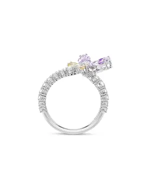 SWAROVSKI Ariana Grande X Crystal Dragonfly Ring - Multicolored