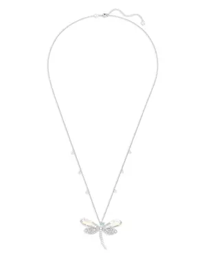 SWAROVSKI Ariana Grande X Crystal Dragonfly Convertible Necklace - Blue