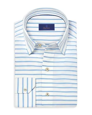 David Donahue Barre Stripe Shirt