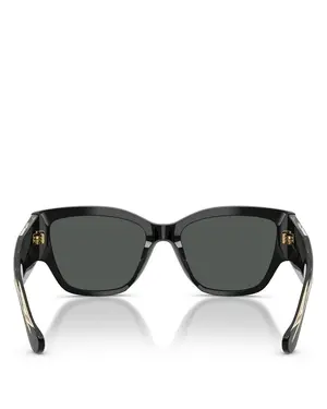 Versace Cat Eye Sunglasses, 55mm - Black