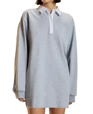 Cynthia Rowley Rugby Mini Dress - Gray