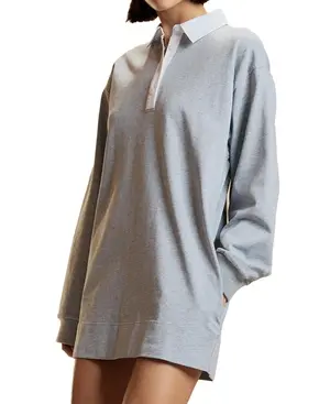 Cynthia Rowley Rugby Mini Dress - Gray