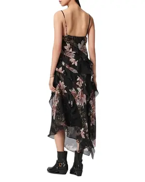 ALLSAINTS Ruth Dress - Crystal Black