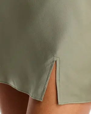 ANINE BING Chrisly Silk Mini Skirt