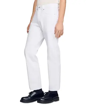Sandro Medium Wash Jeans For Men
