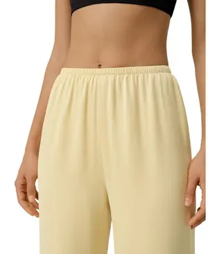 Lilysilk Stretch Silk Georgette Straight-leg Pant