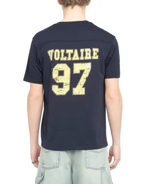 Zadig&Voltaire Tommy Decoupe Crewneck T-shirt