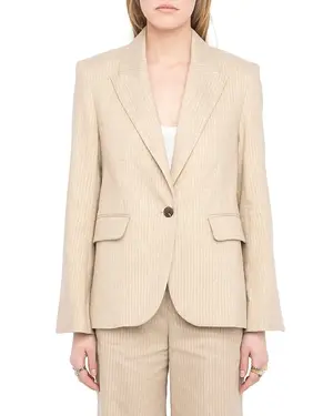Zadig&voltaire Notched Lapel Blazers For Women
