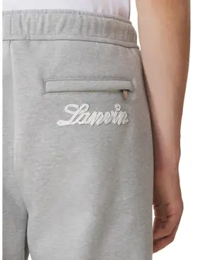 LANVIN Embroidered Logo Jogging Pants