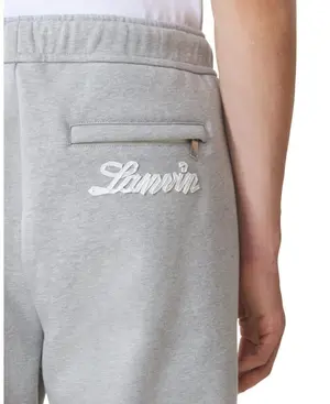 LANVIN Embroidered Logo Jogging Pants