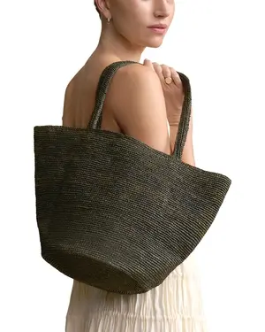 Jenni Kayne Hollis Top Handle Bag - Olive