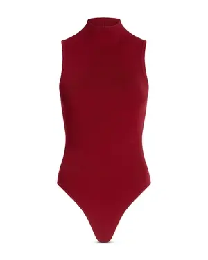 ARGENT Mock Neck Bodysuit