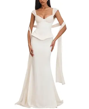 Open Back Wedding Gowns