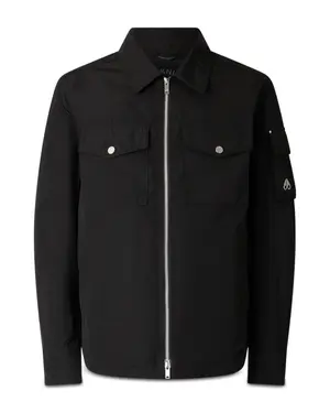 Moose Knuckles Charlesbourg Shirt Jacket - Black