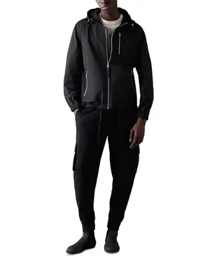 Moose Knuckles Charlesbourg Hooded Jacket - Black