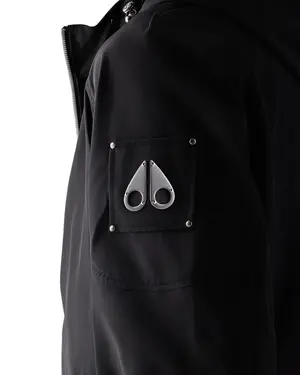 Moose Knuckles Charlesbourg Hooded Jacket - Black