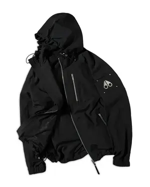 Moose Knuckles Charlesbourg Hooded Jacket - Black