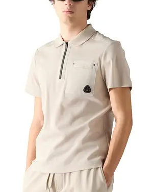 Moose Knuckles Dalon Polo Shirt - Alabaster