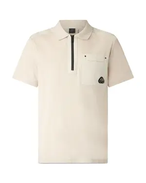 Moose Knuckles Dalon Polo Shirt - Alabaster