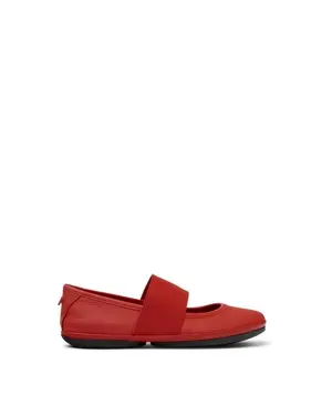 Camper Right Nina Leather Mary Jane - Red
