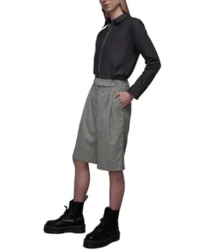 WILDFANG Wide Leg Tab Front Short
