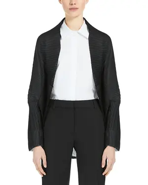 Max Mara Vesuvio Shrug - Black