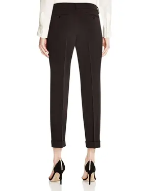 Max Mara Tailored Triacetate Blend Pants - Black