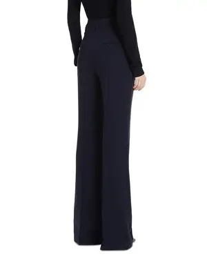 Max Mara Alabama Flared Pants - Navy