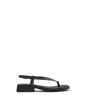 Camper Dana Leather Sandals - Black
