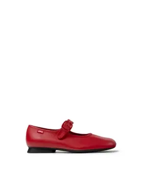 Camper Casi Myra Leather Mary Jane - Red