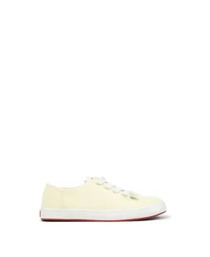 Camper Leather Sneaker - Yellow