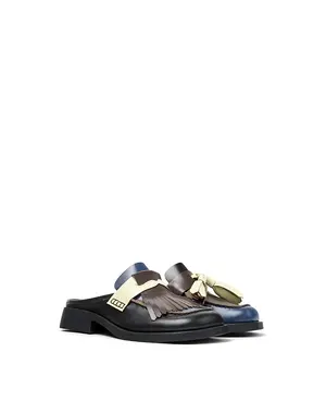 Camper Donna Twins Leather Clogs