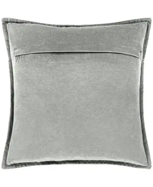 SURYA Cotton Velvet Decorative Pillow - Sage