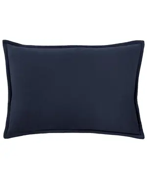 SURYA Cotton Velvet Decorative Pillow Dark Navy
