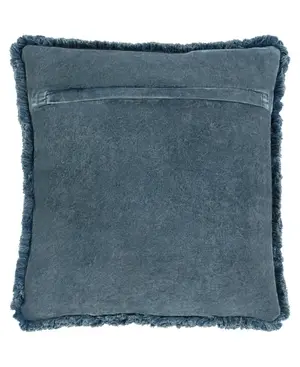 SURYA Washed Cotton Velvet Decorative Pillow